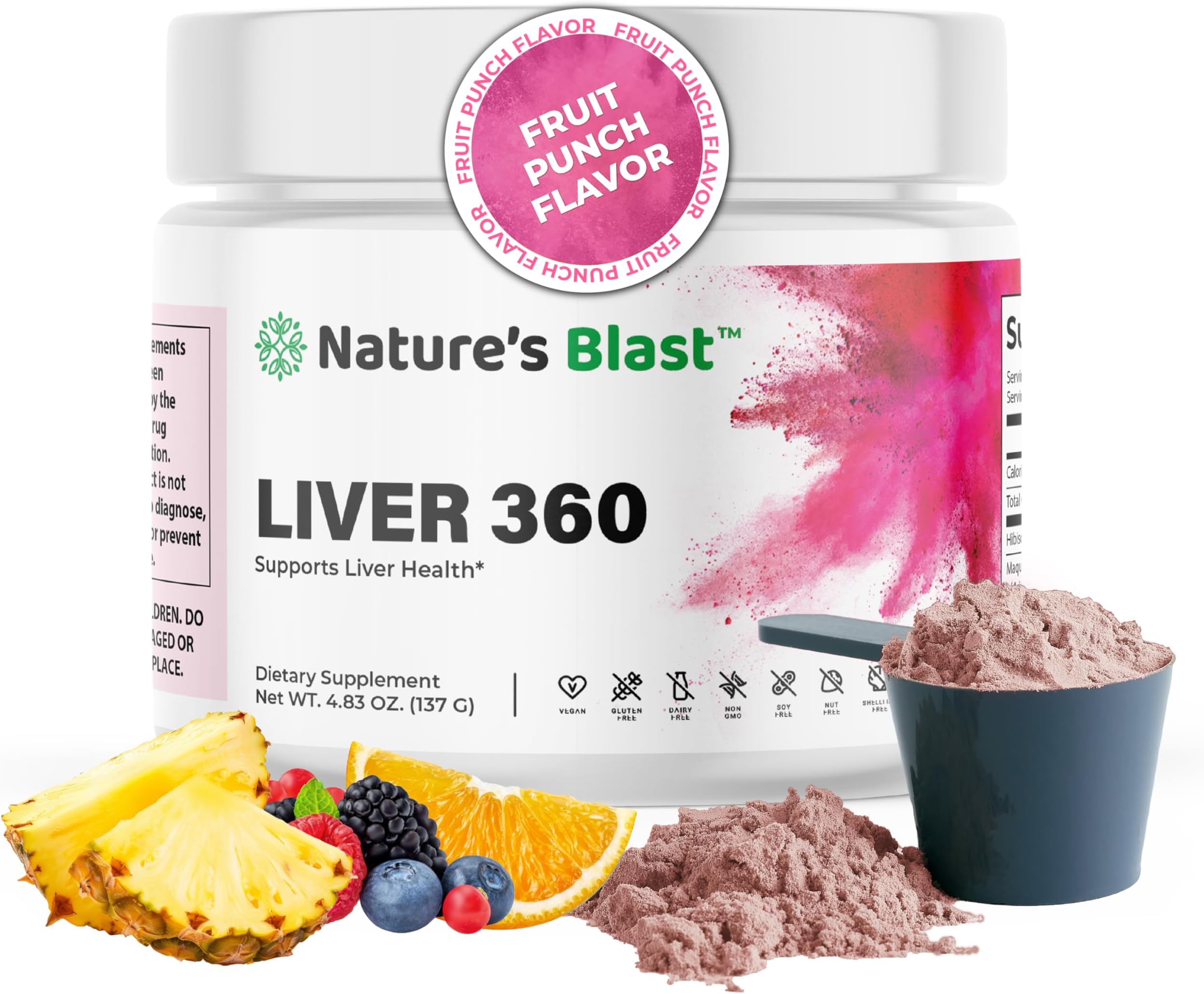 Amazon.com: NATURES BLAST ParaTarget - Gut Cleanse Powder Supplement ...