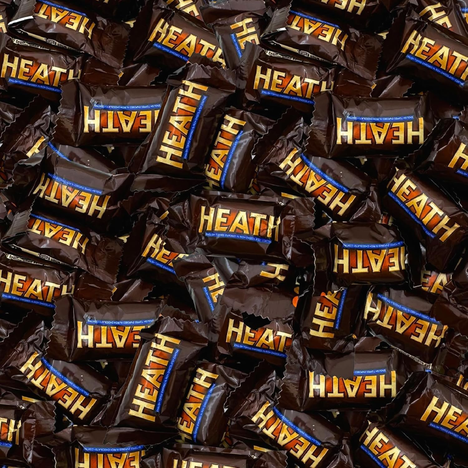 Snapklik.com : Heath Toffee Bar Miniatures Chocolate Candy 2 Lb 120 ...