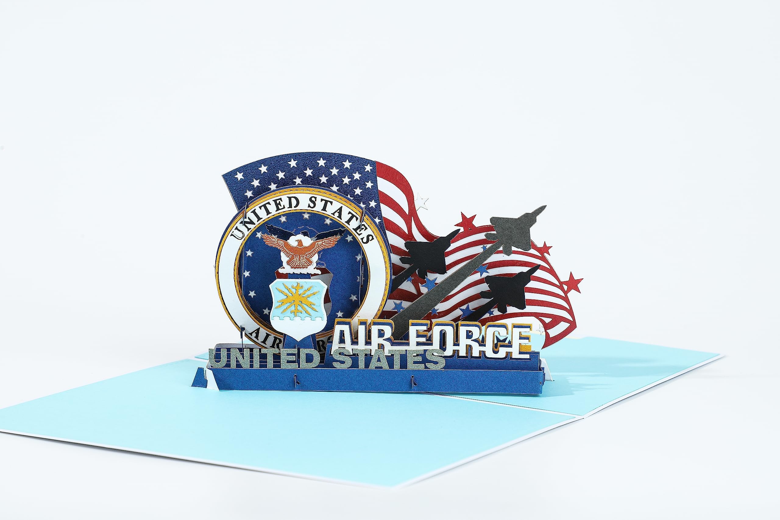 Amazon.com: United States Air Force - Greeting Card, 6 x 6 inches ...