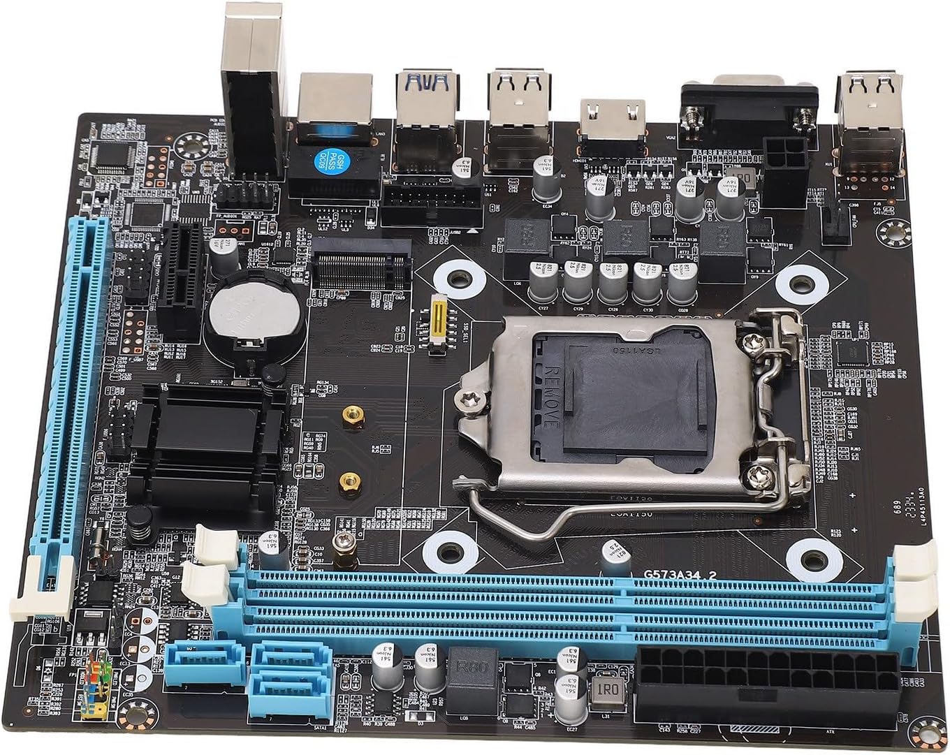 Desktop Motherboard, Dual Channel DDR3 Computer Motherboard For Intel ...