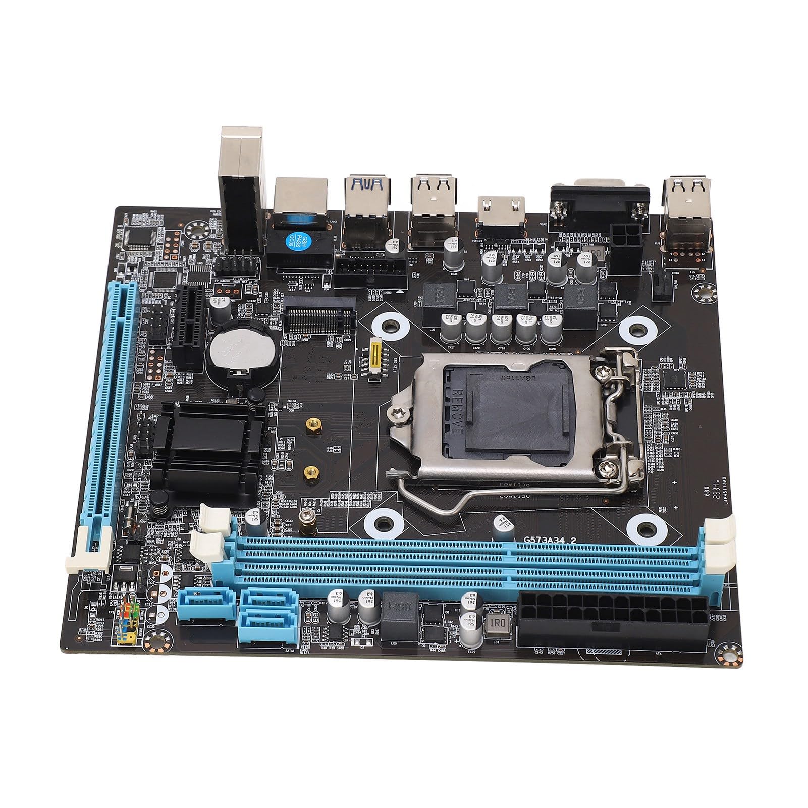 Desktop Motherboard, Dual Channel DDR3 Computer Motherboard For Intel ...