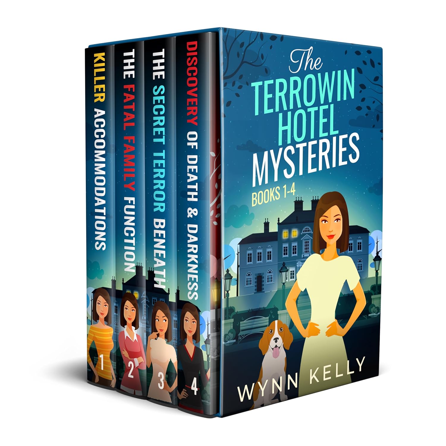 Amazon.com: The Terrowin Hotel Mysteries Collection of Books 1-4: A ...