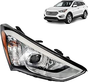 ALLIGATOR - Luces de repuesto para Hyundai Santa Fe 2013-2016 Sport ...