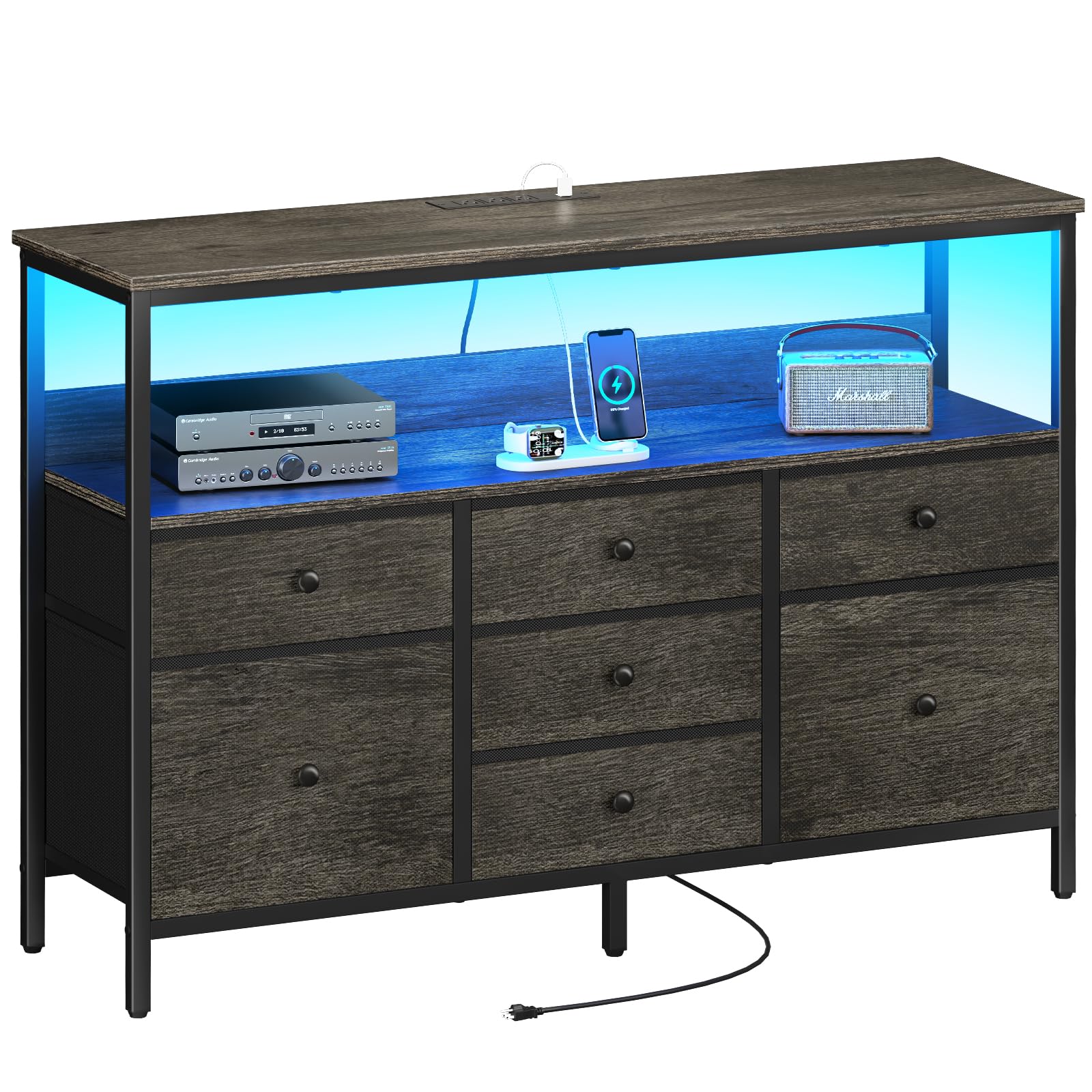 Snapklik.com : Yoobure LED TV Stand - 50 Inch Kids Dresser