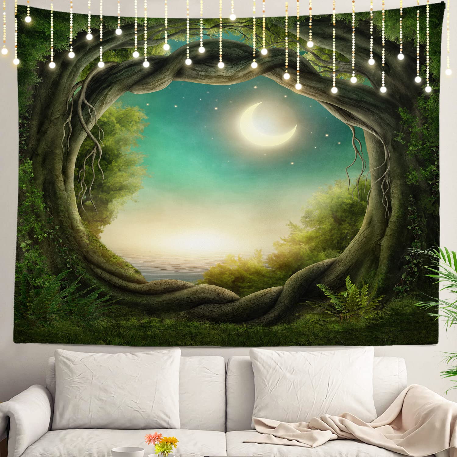 Enchanted Forest Themed Bedroom