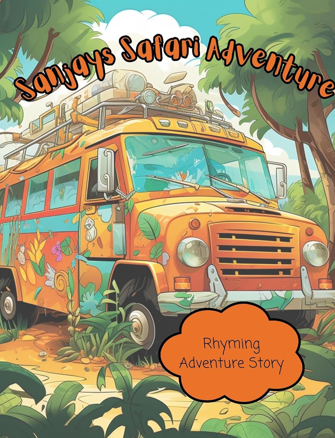 Sanjay's Safari Adventure: Rhyming Adventure Story eBook : Arthur ...