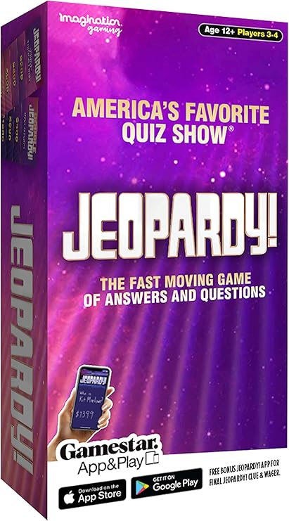 Amazon.com: Imagination Gaming Jeopardy! The Fast-Moving Game of ...