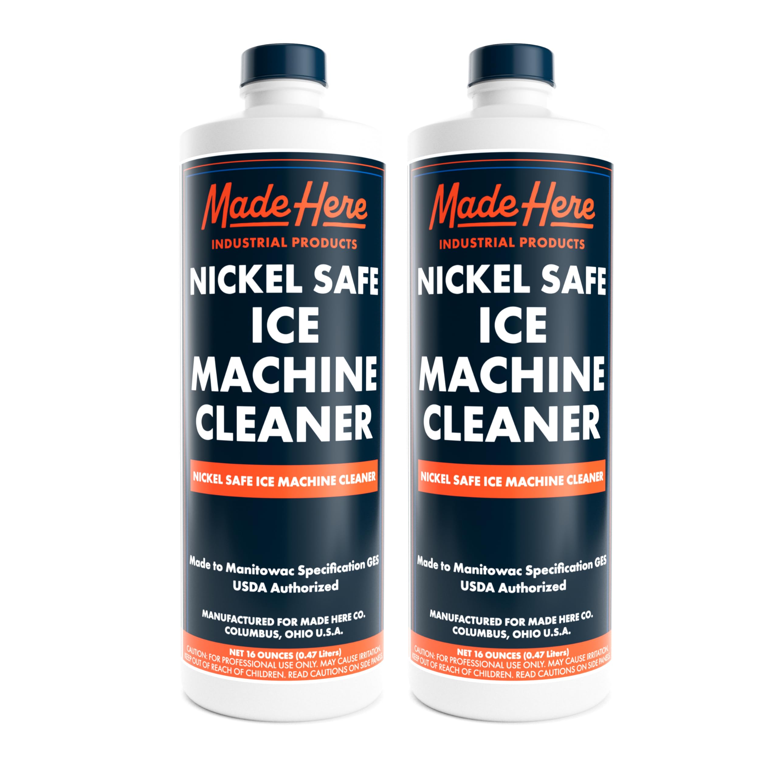 Amazon.com: Made Here Co. Nickel Safe Ice Machine Cleaner and ...