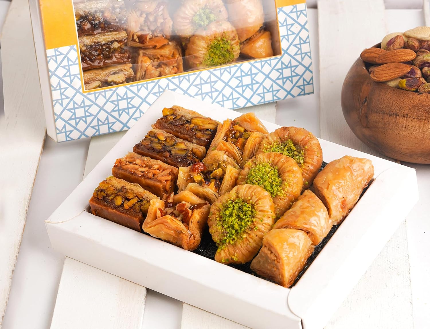 Assorted Baklava Mini Box - (Pack of 2) [150 Grams] : Amazon.in ...