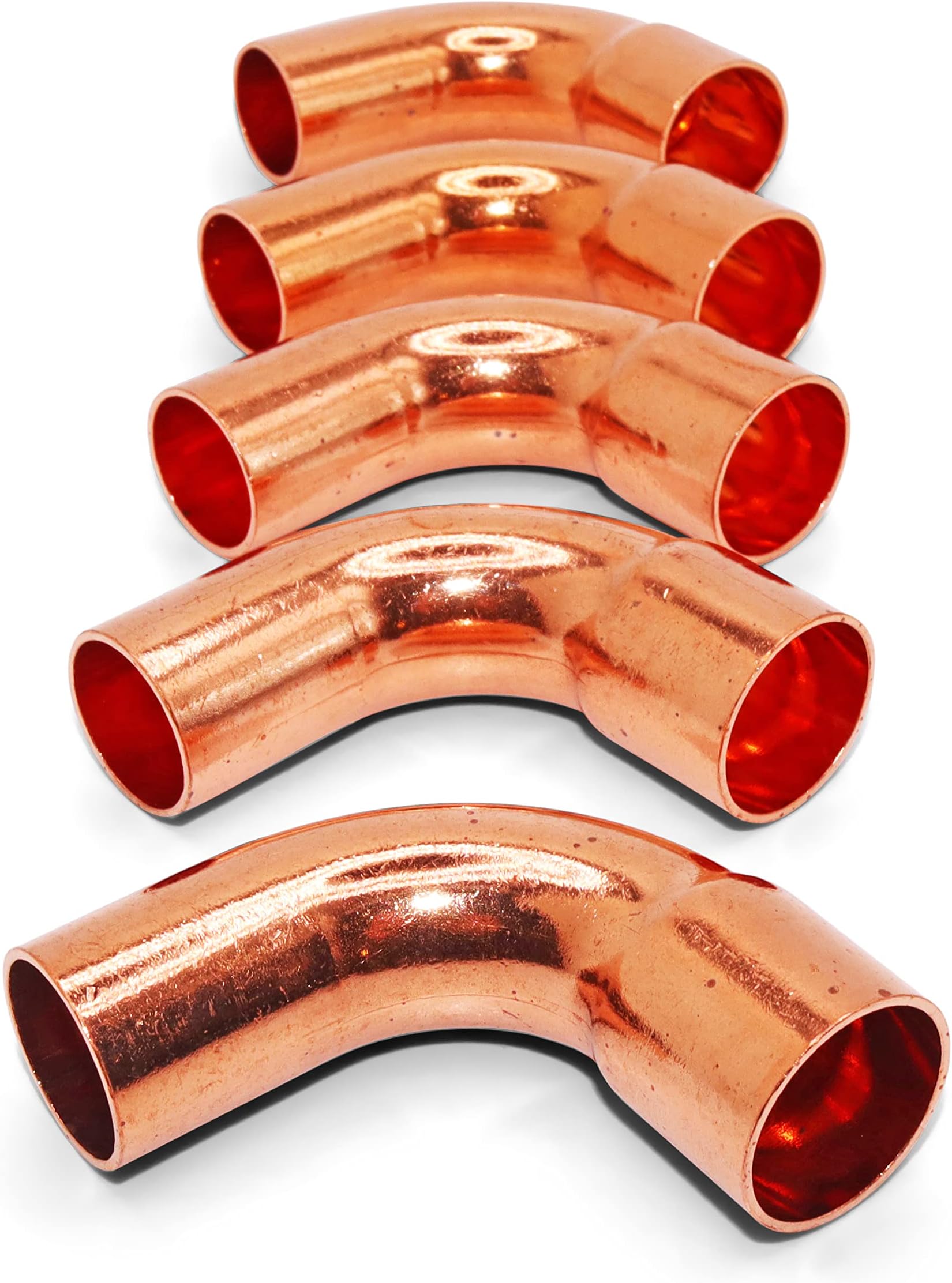 Copper Fitting HVACR OD 3/4" (HVAC Outer Dimension) 5/8" (Plumbing ...