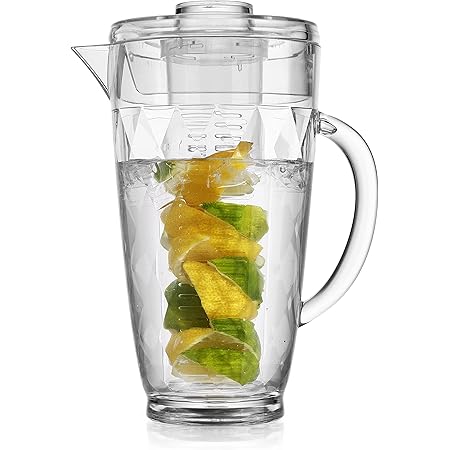 Amazon.com: Water Infuser Pitcher – Fruit Infuser Water Pitcher By Home ...