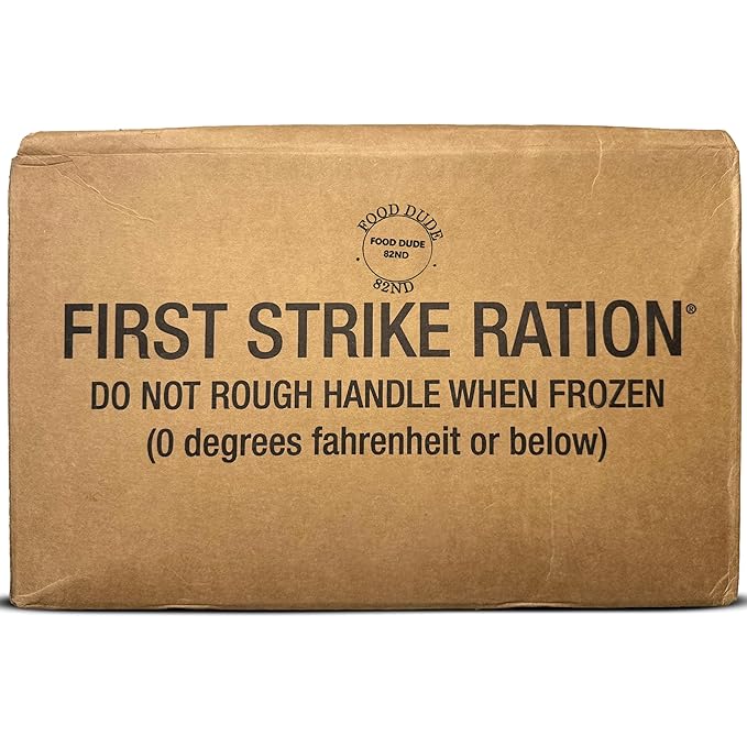 Amazon.com: First Strike Ration - Meals Ready to Eat Military Rations ...