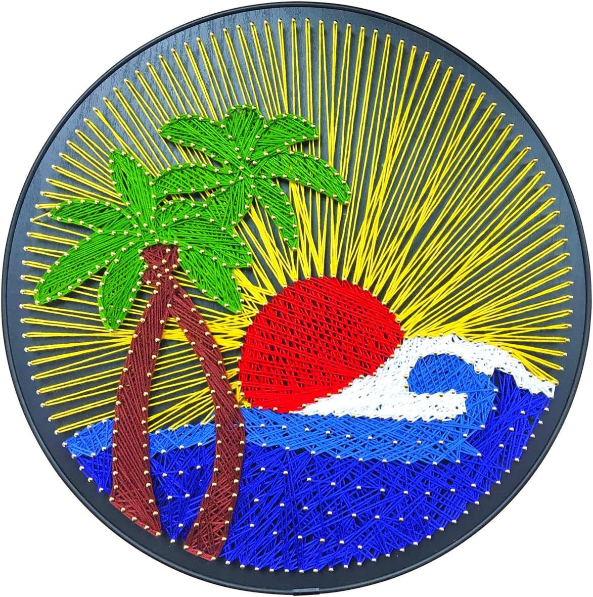 Amazon.com: JEKEJIAJIU String Art Kit for Adults - Crafts Kit for ...