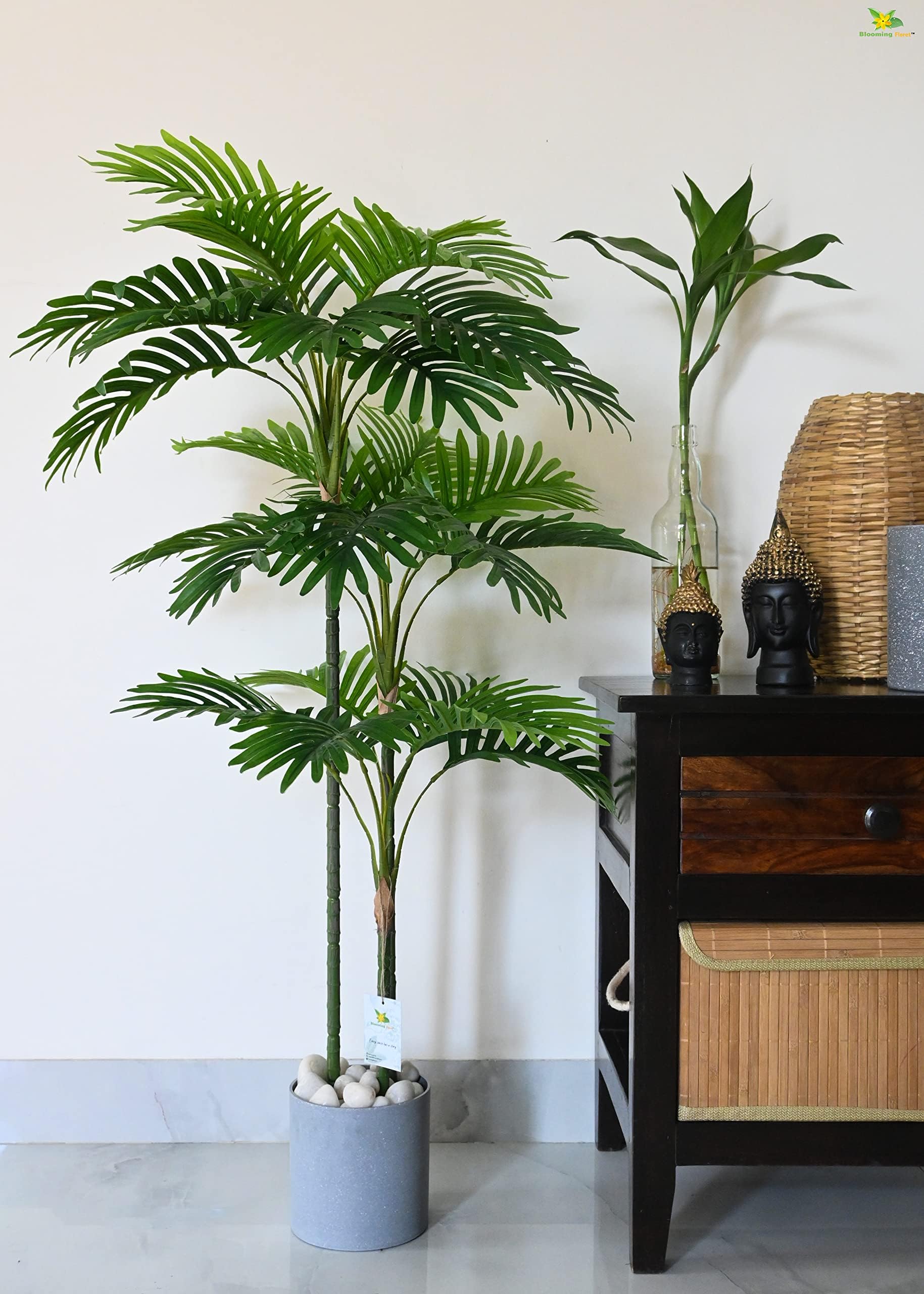 Buy Garden Hub Artificial Areca Palm Plants/Tree for Home Decor/Living ...