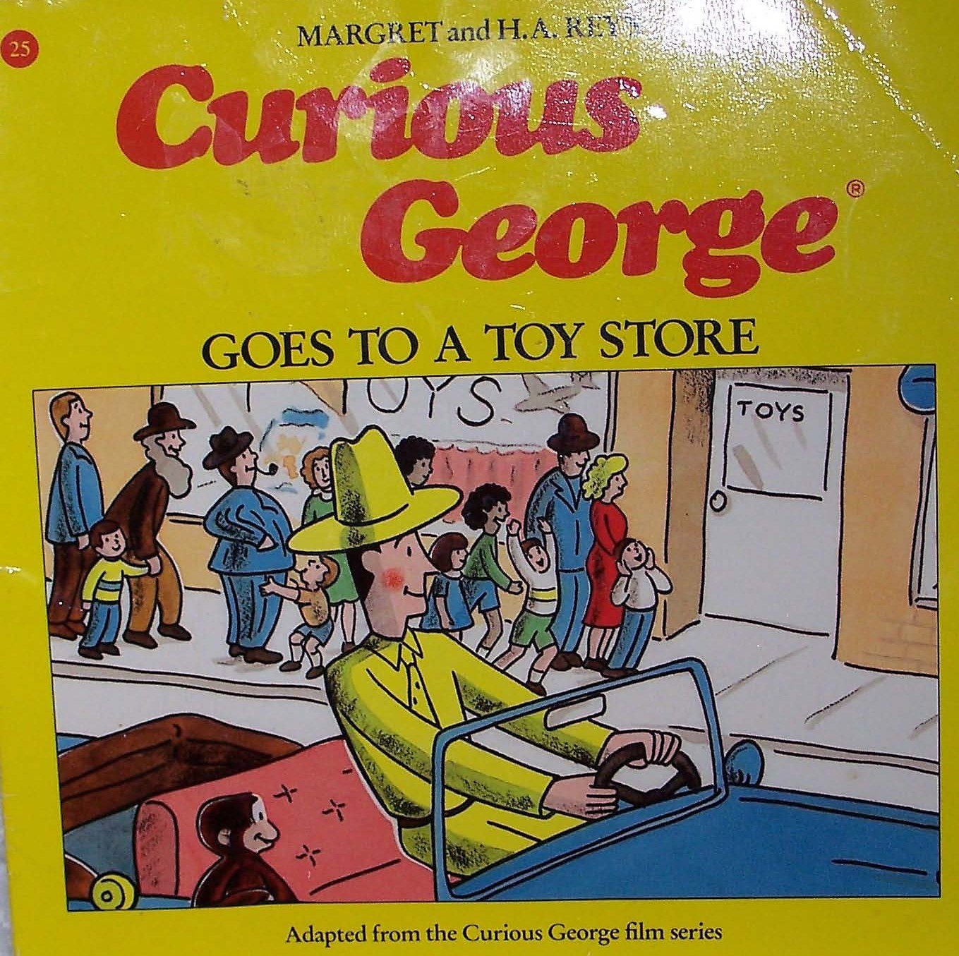 Curious George Goes to a Toy Store: Margret Rey, Alan J. Shalleck ...