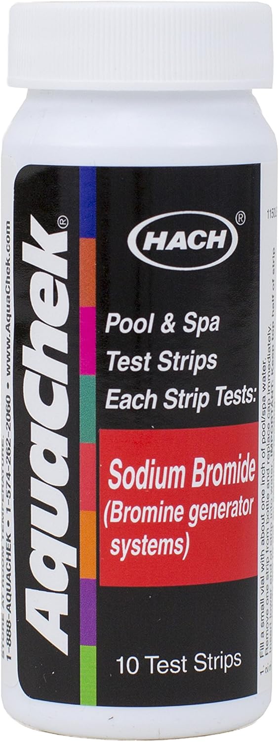 Amazon.com : AquaChek Sodium Bromide Test Strips (10 Count) : Patio ...