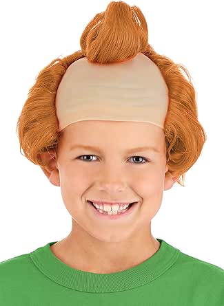 Amazon.com: Three Curl Munchkin Wig | Red Hair Wigs for Munchkin ...