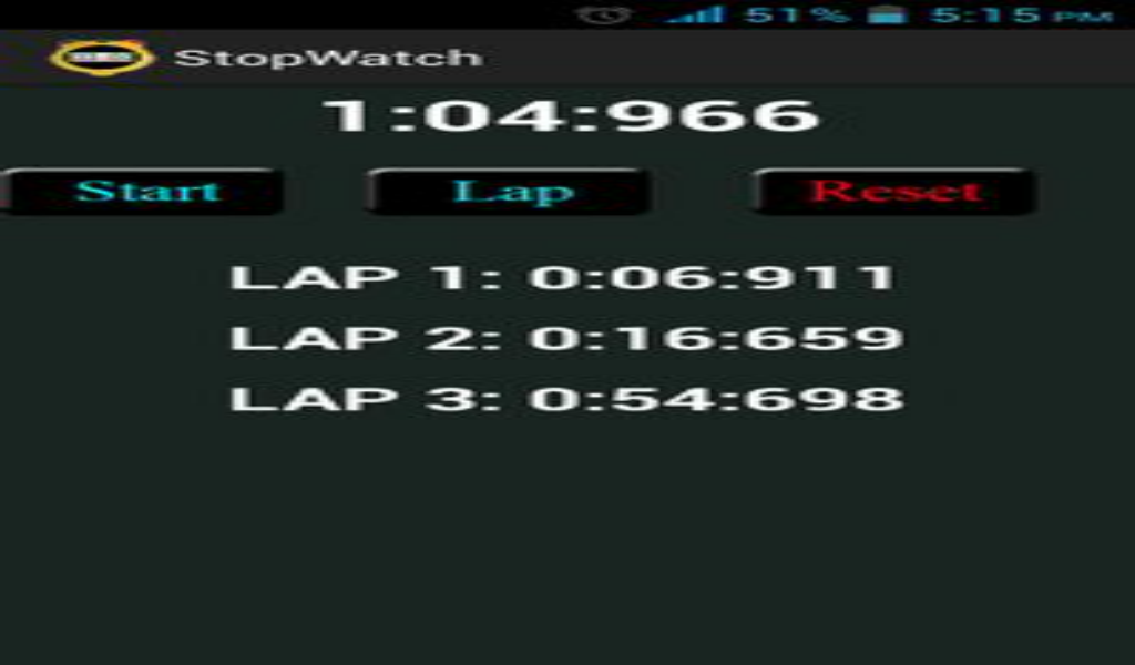 Smart Stopwatch - App on Amazon Appstore
