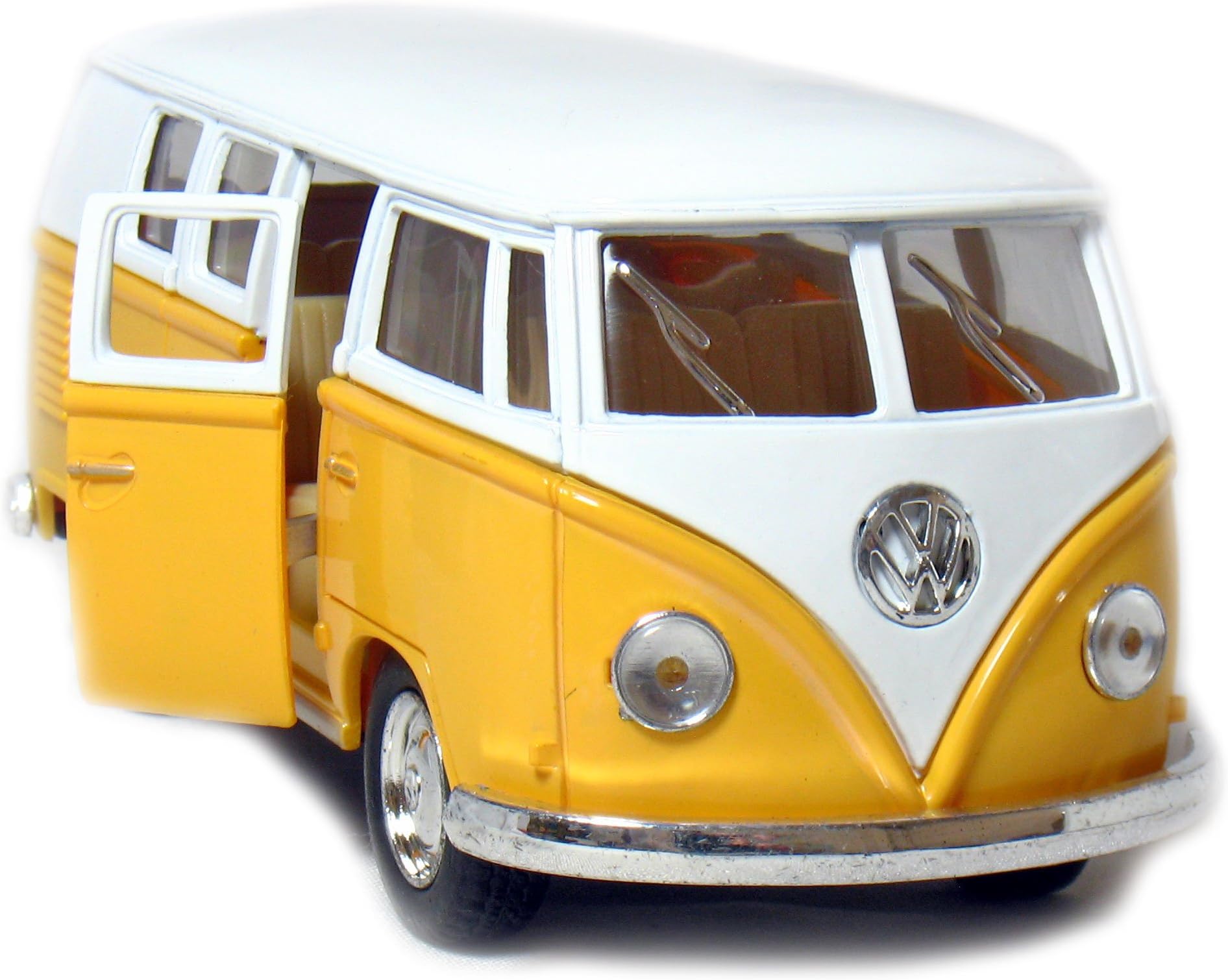 Kinsmart 1962 Volkswagen Classical Bus 1/32 Yellow : Amazon.in: Toys ...