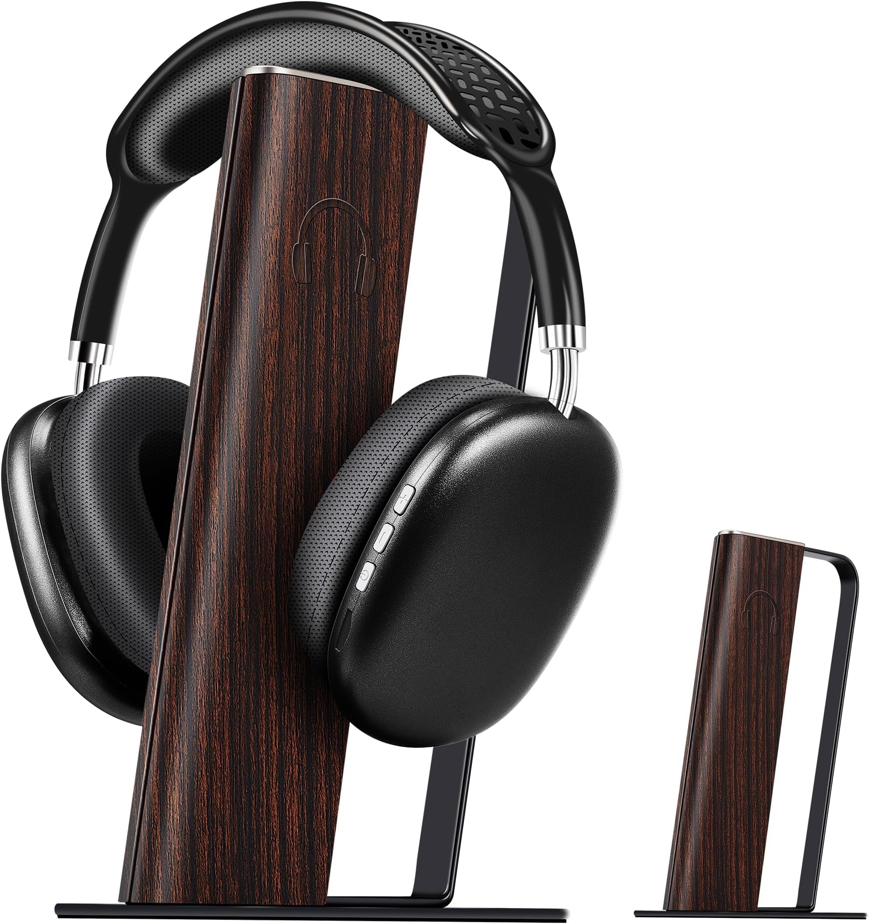 Amazon.com: Wood Arch Headphone Stand (Walnut Finish) TEKLINE Model ...