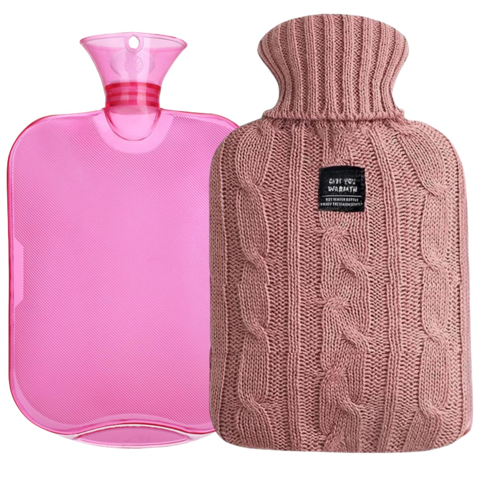 Amazon.co.jp: IPPON 湯たんぽ お湯 ゆたんぽ カバー付き 容量2L キャンプ 注水式 pvc 柔らか 热水袋 hot ...