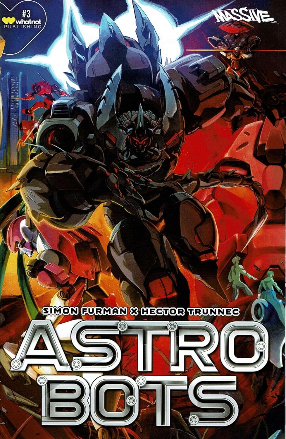 Amazon.com: Astrobots #3A VF/NM ; WhatNot comic book | Massive Simon ...
