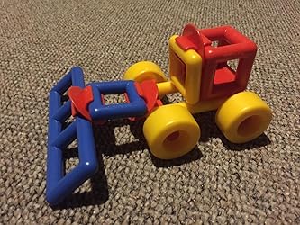 Mobilo MOB-103 Plasticant 103-Construction Kit I, Red, Blue, Yellow ...