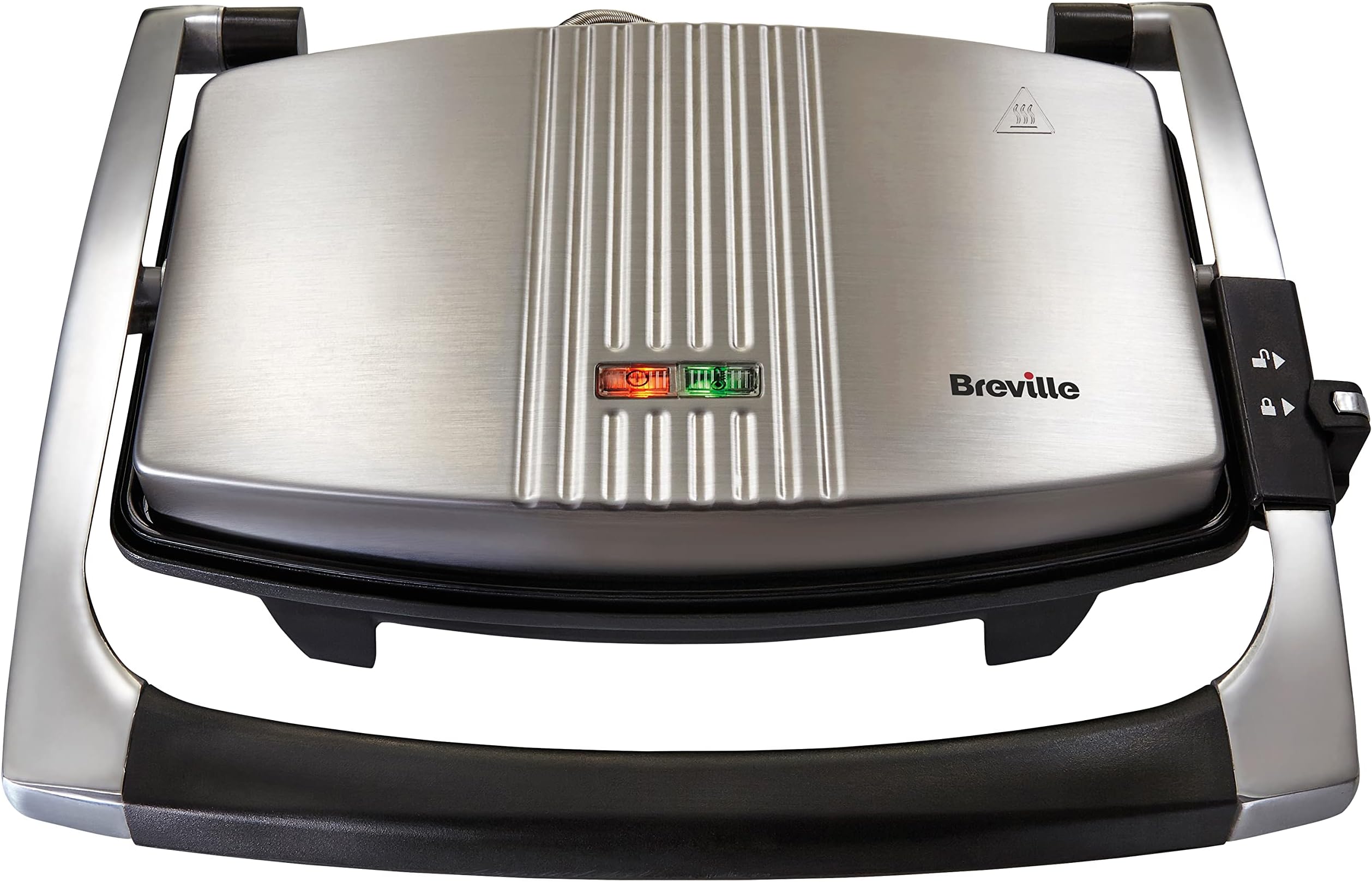 Breville Sandwich/Panini Press & Toastie Maker | 3-Slice | Non-stick ...