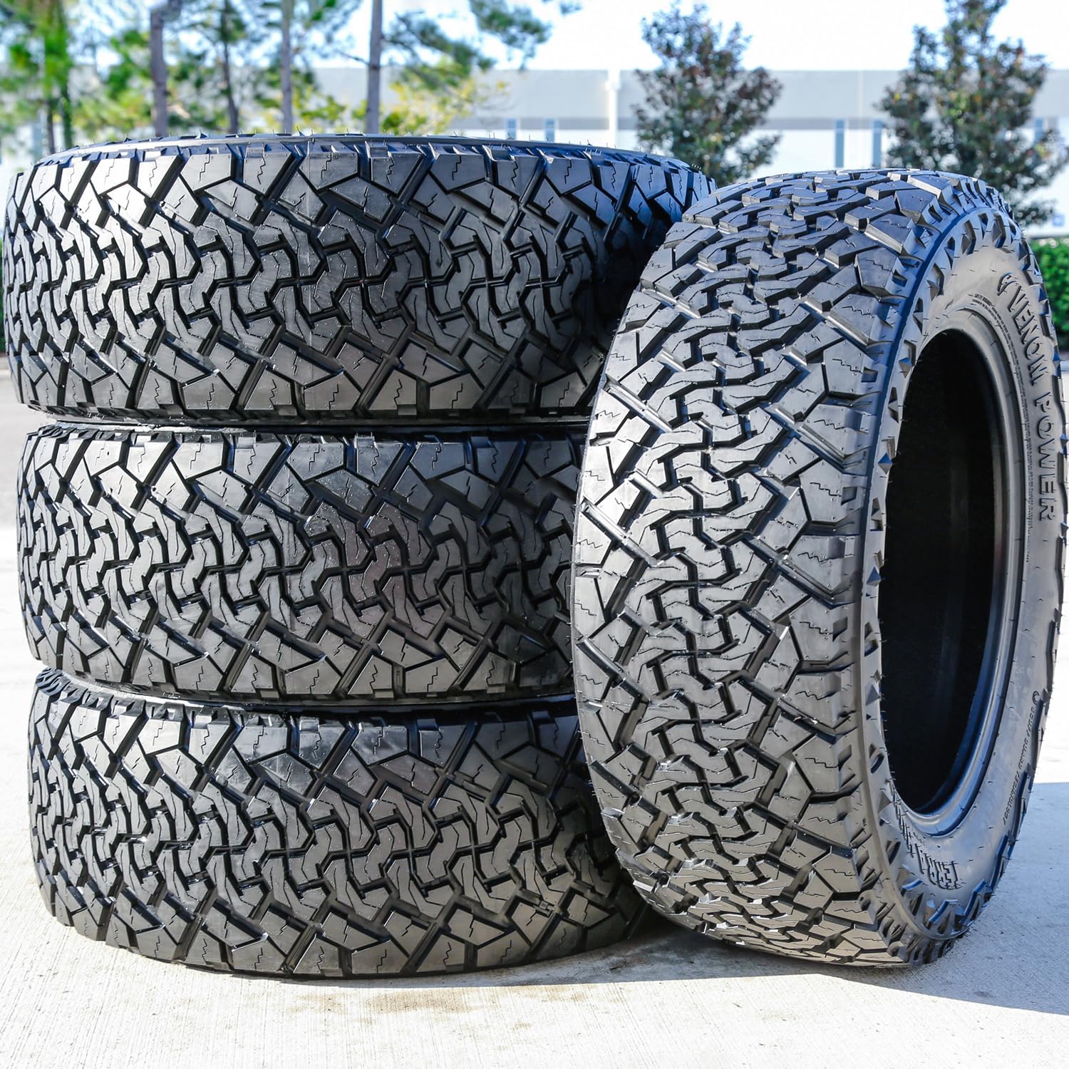 Amazon.com: Set of 4 (FOUR) Venom Power Terra Hunter X/T XT All-Terrain ...