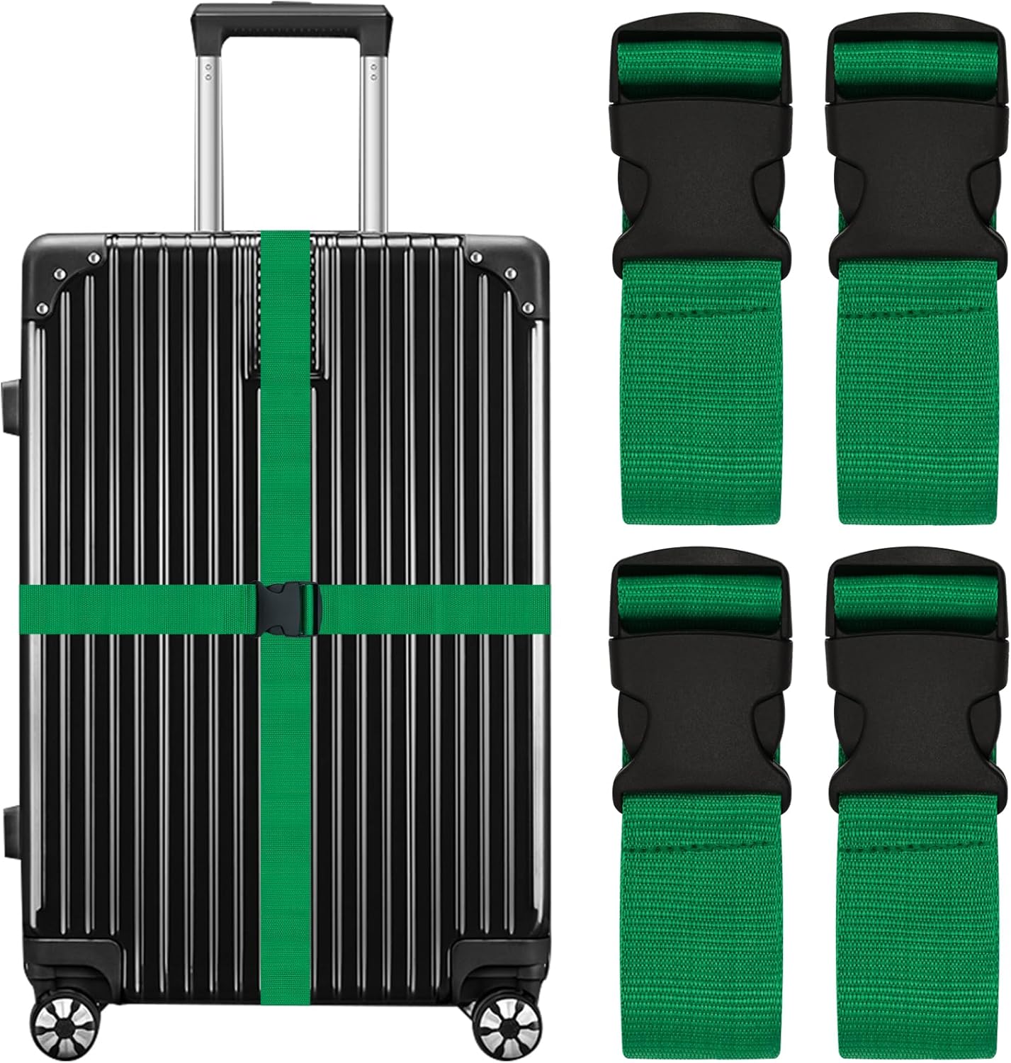 Amazon.com | Luggage Straps for Suitcases Travel Belt Suitcase Strap ...