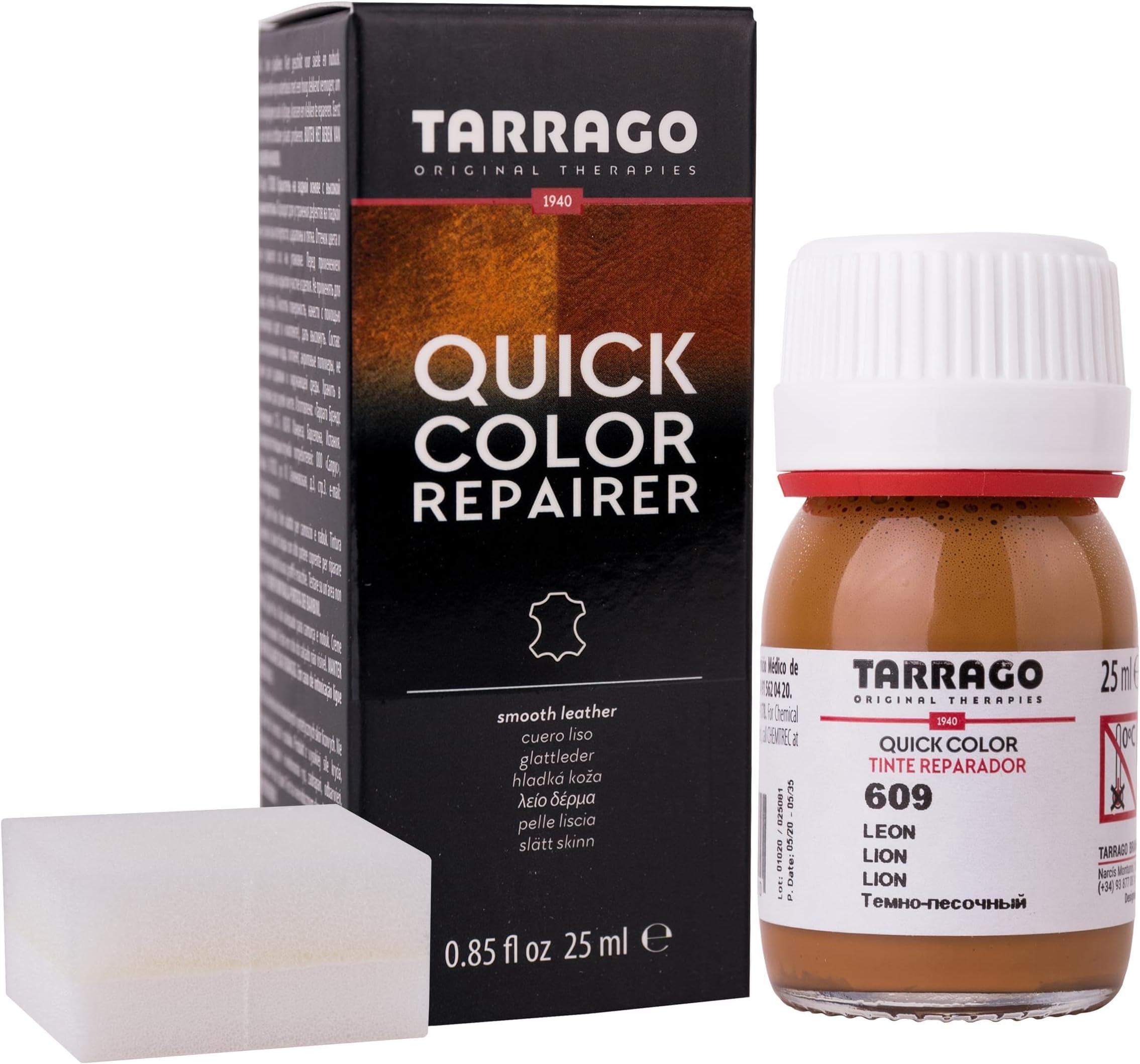 Amazon.com: Tarrago Quick Color Dye Leather and Canvas Repair - 25 ml ...