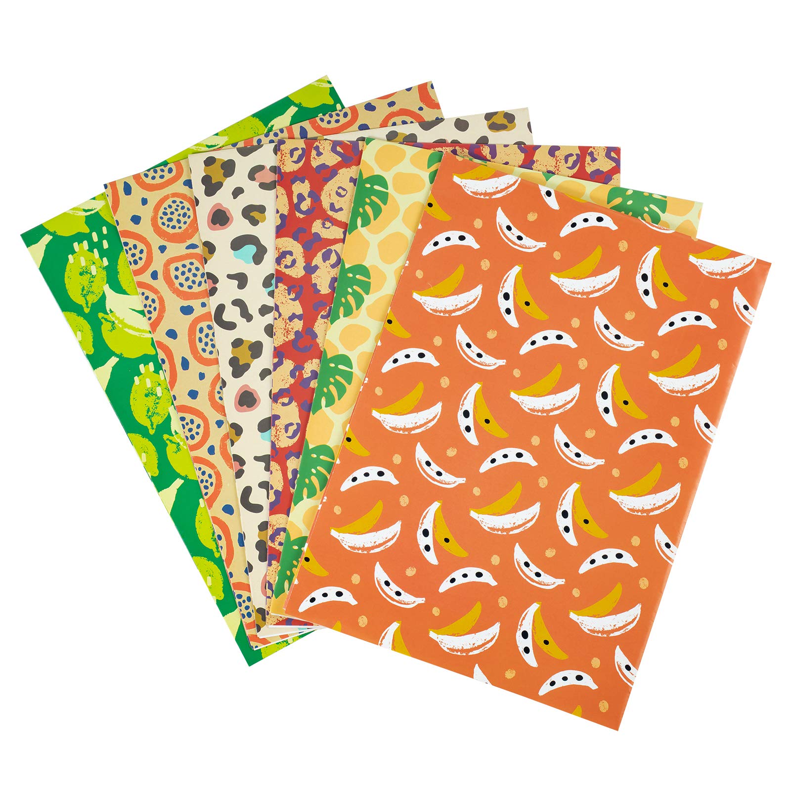 Buy Holijolly Wrapping Paper Sheet - Folded Flat - 6 Different Design ...