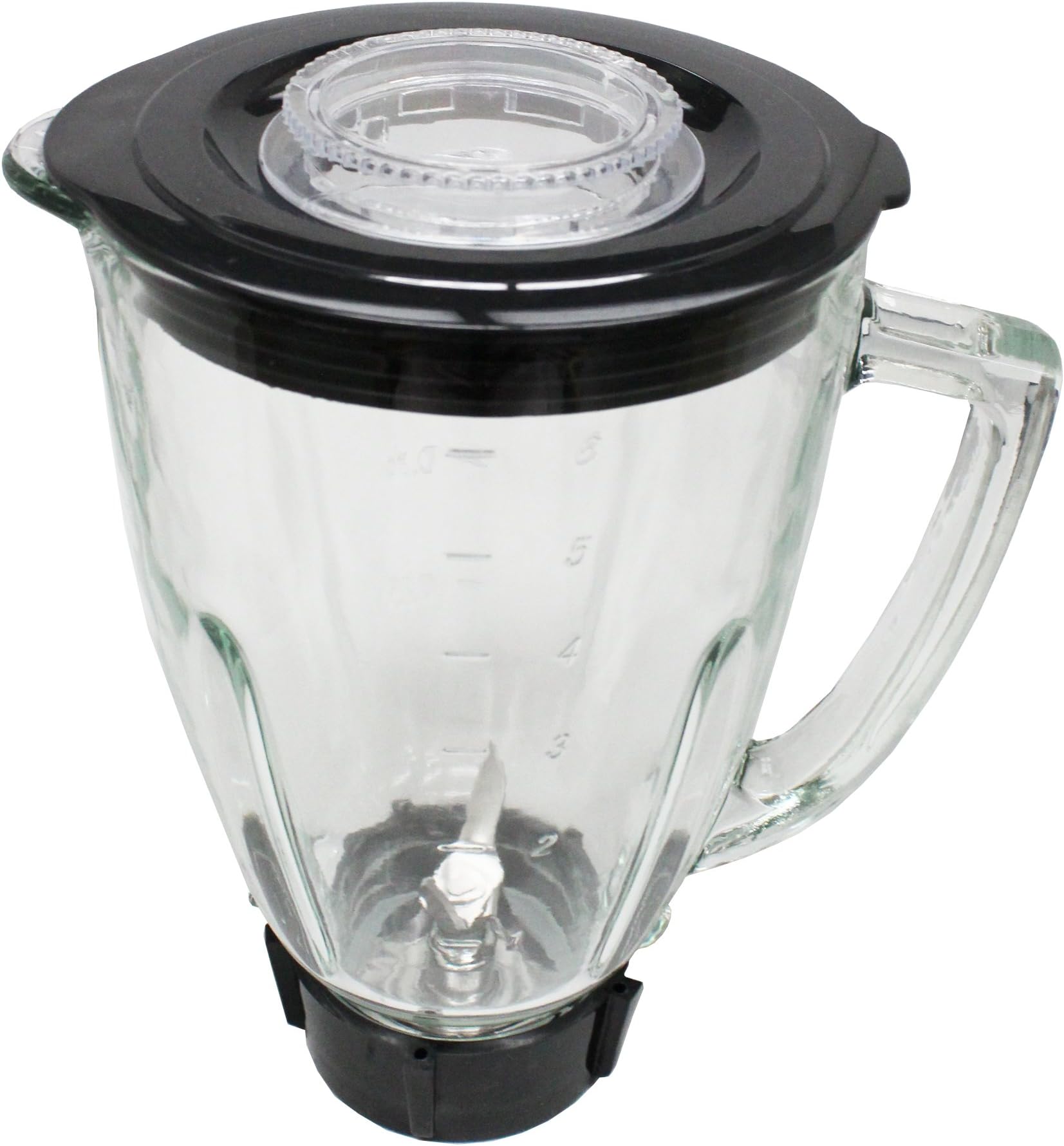 Amazon.com: Ronnel Collection 6 Piece Round Blender Glass Jar ...