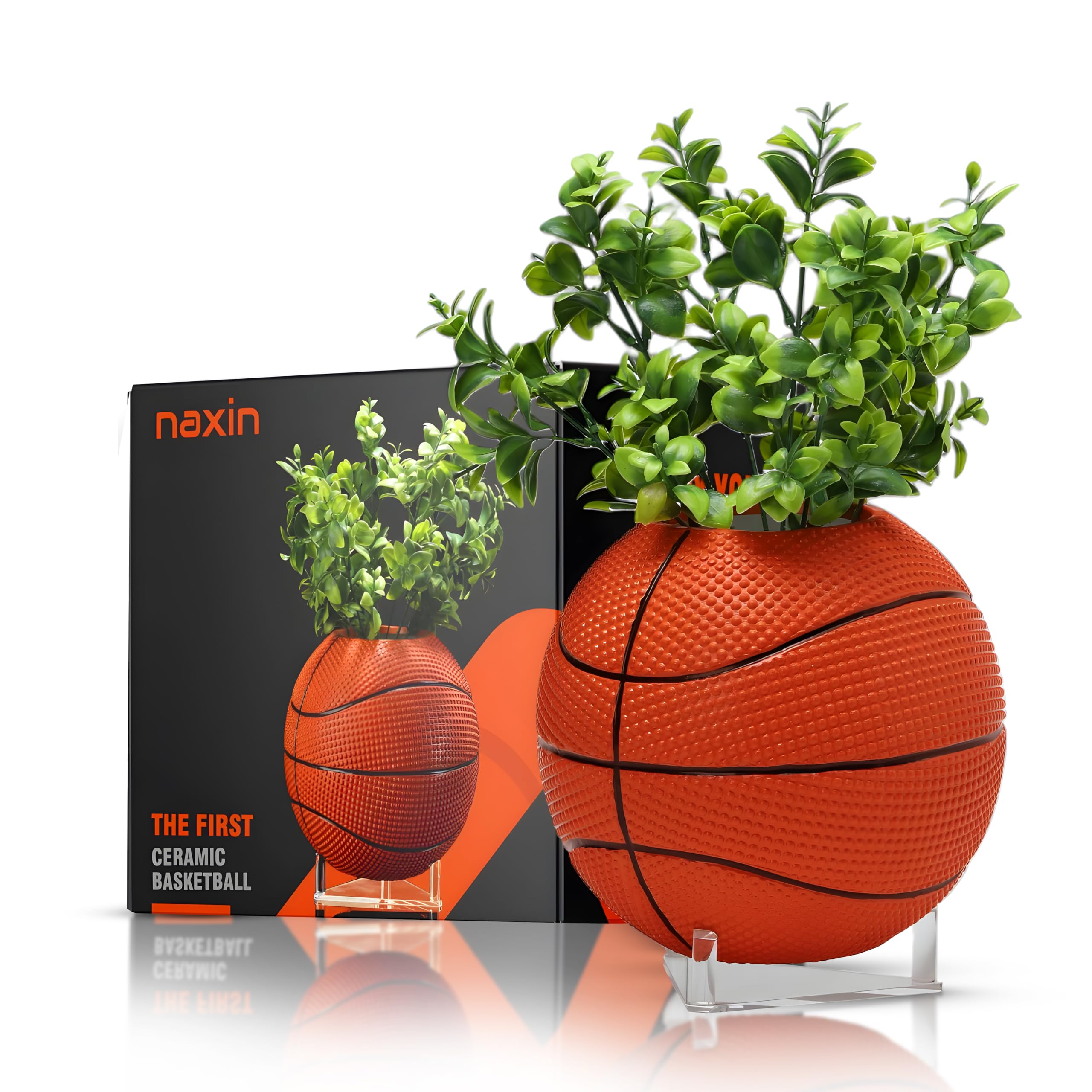 Amazon.com: Basketball Planter For Basketball Room Decor For Boys ...
