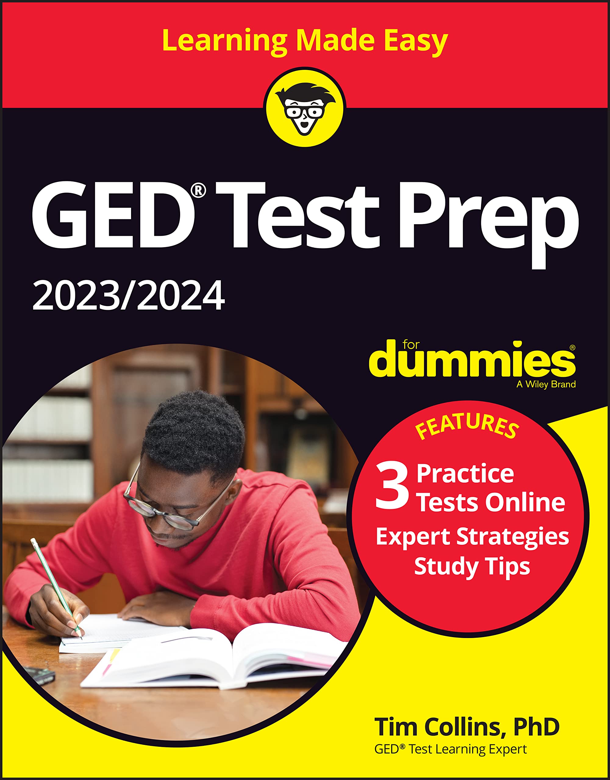 Snapklik.com : GED Test Prep 2023 / 2024 For Dummies: Book + 3 Practice ...
