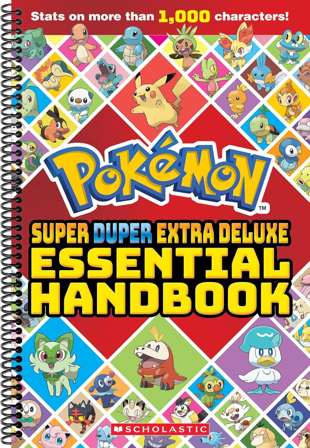 Super Duper Extra Deluxe Essential Handbook (Pokémon) Spiral-bound by ...