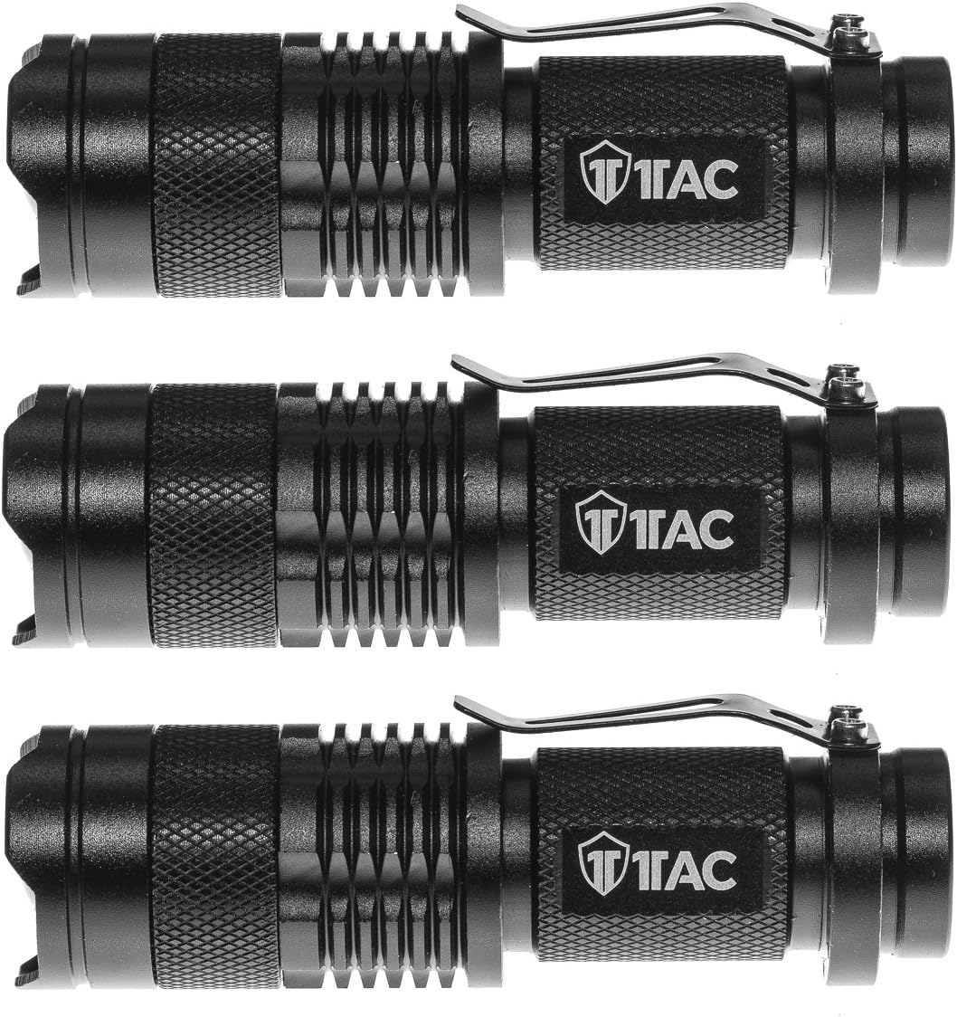 Amazon.com: 1TAC TC800 High Power Mini Tactical Flashlight with CREE ...