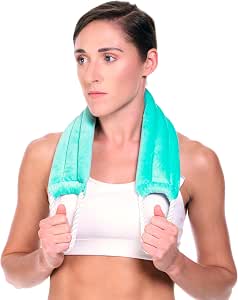 Ultra-Soft Heated Neck Warmer for Pain Relief - Microwavable Shoulder ...
