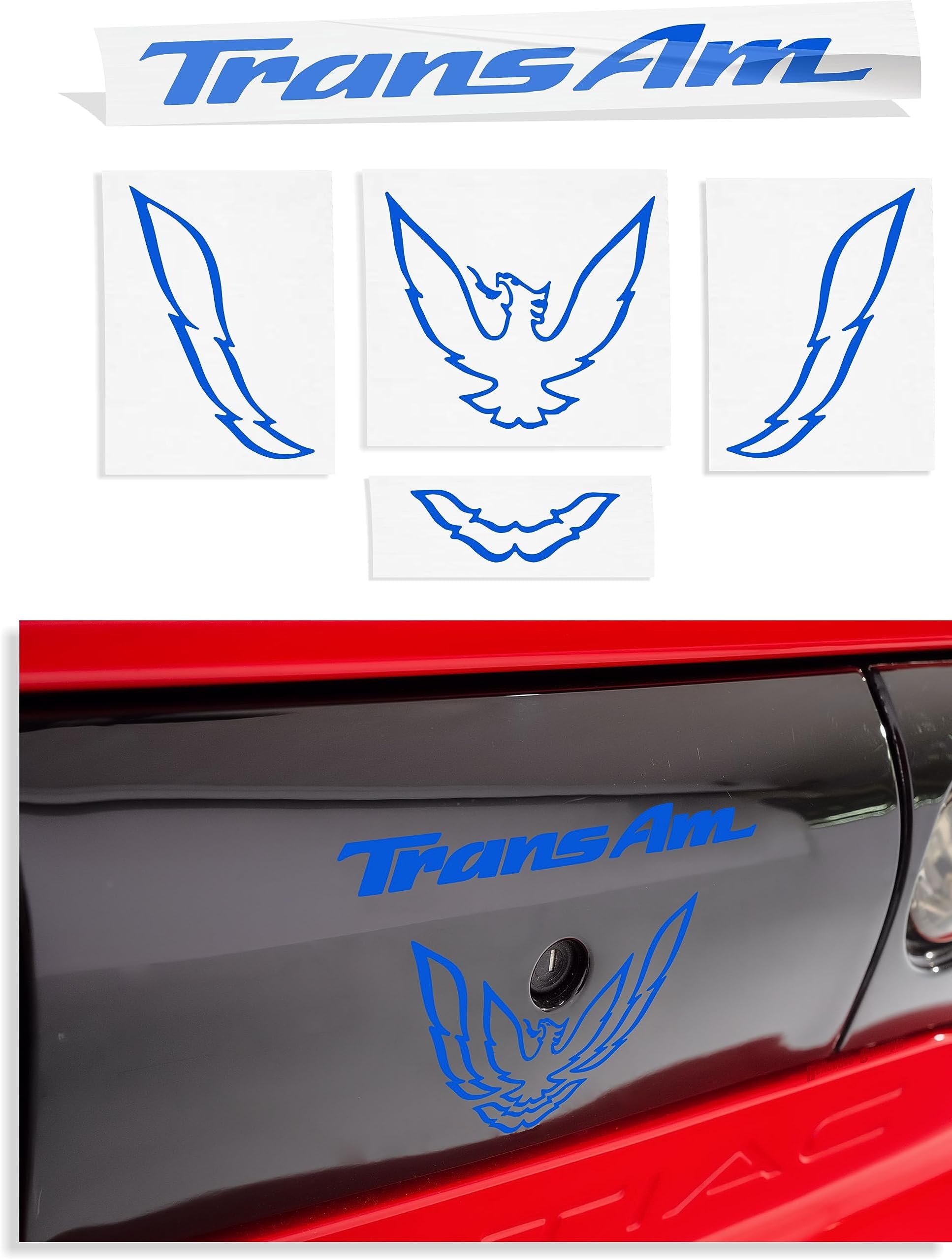 Amazon.com: Trans Am Rear Panel Overlay Decal - 93-02 Trans Am - (Color ...