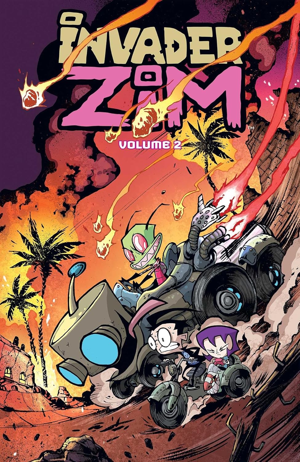 Amazon.com: Invader Zim, Vol. 2: 9781620103364: Green, K C, Trueheart ...