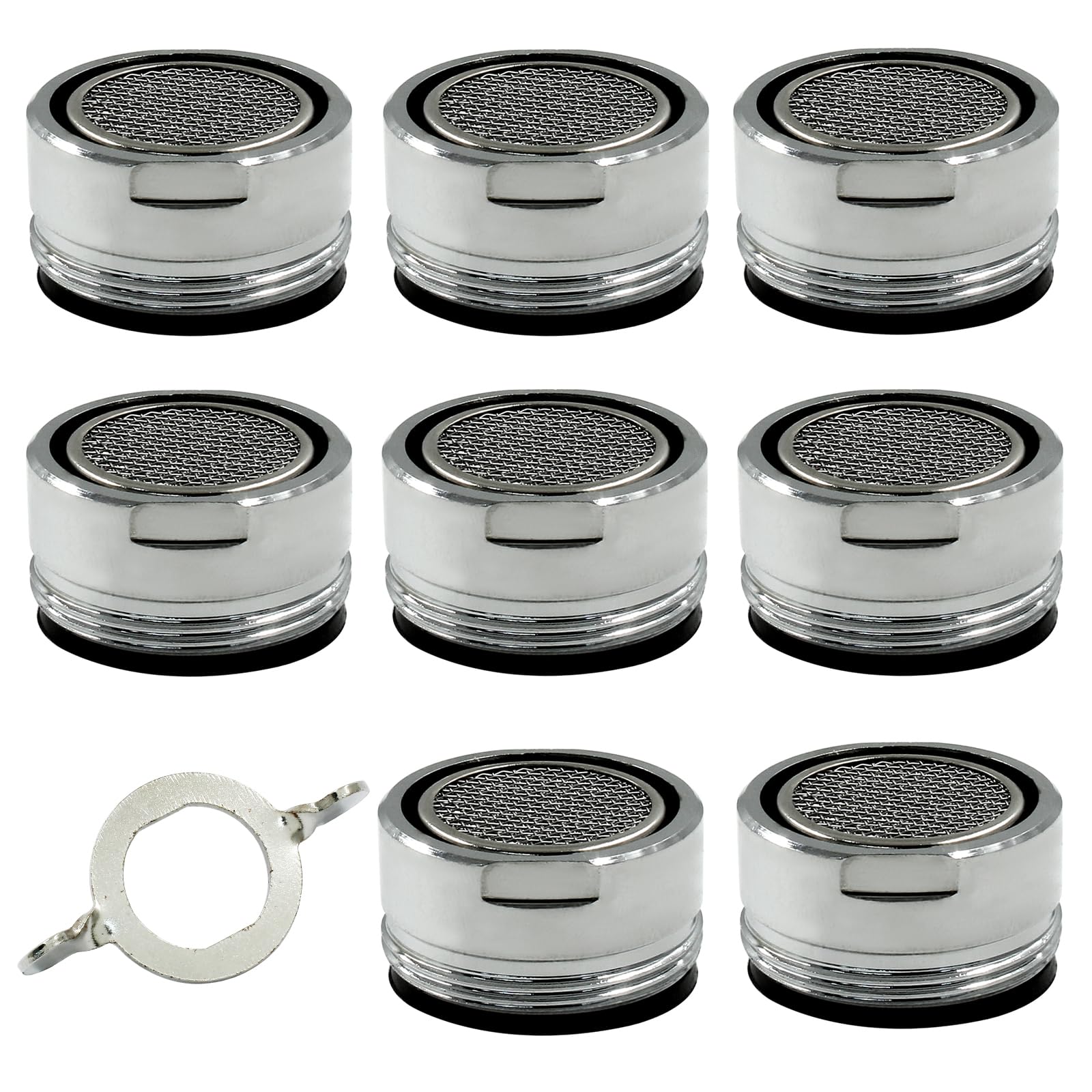 Moicstiy 4 Pcs Faucet Aerator, 15/16 Inch Kitchen Sink Aerator ...