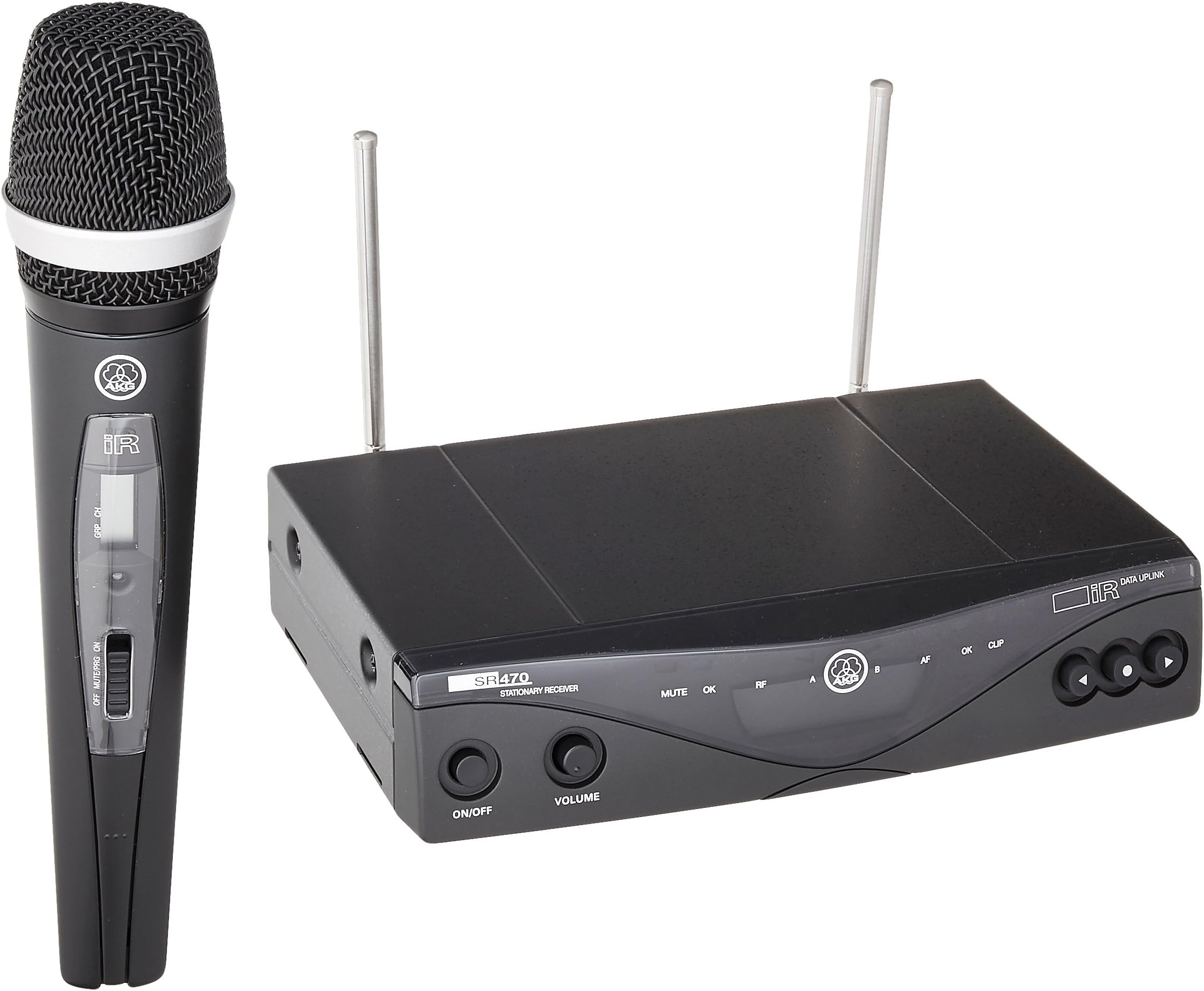 Amazon.com: AKG Pro Audio WMS470 Vocal Set D5 Band 8 Wireless Handheld ...