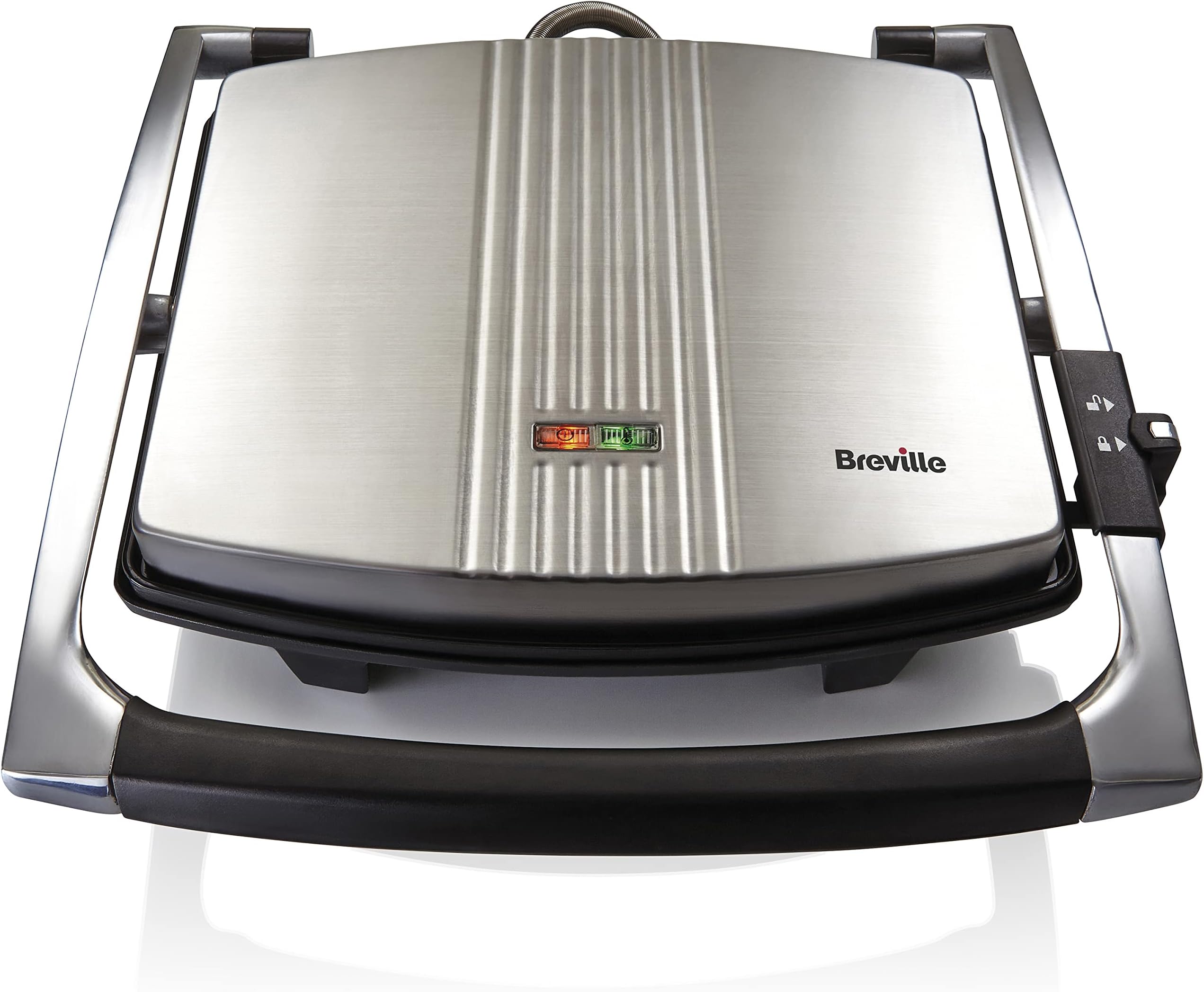 Breville Sandwich/Panini Press & Toastie Maker | 4-Slice | Non-stick ...