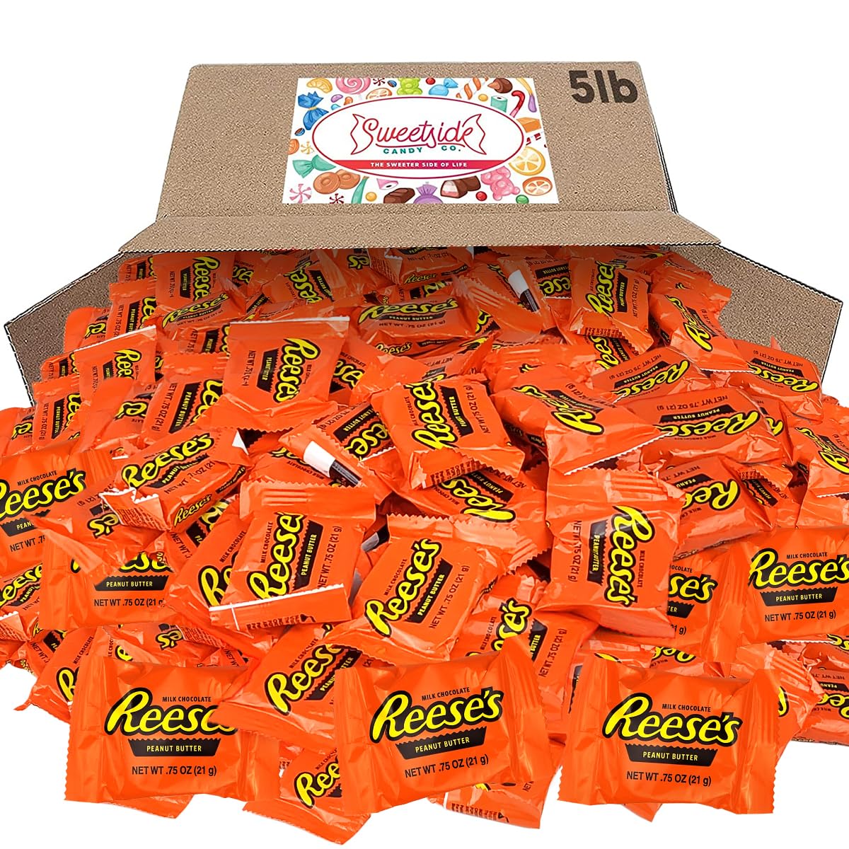 Amazon.com : Reeses Milk Chocolate Peanut Butter Cups Bulk ...