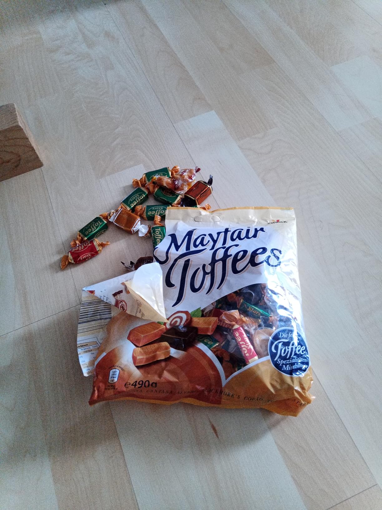 Mayfair Toffees – 1 x 490g – Karamell Toffee-Bonbon-Mischung mit ...