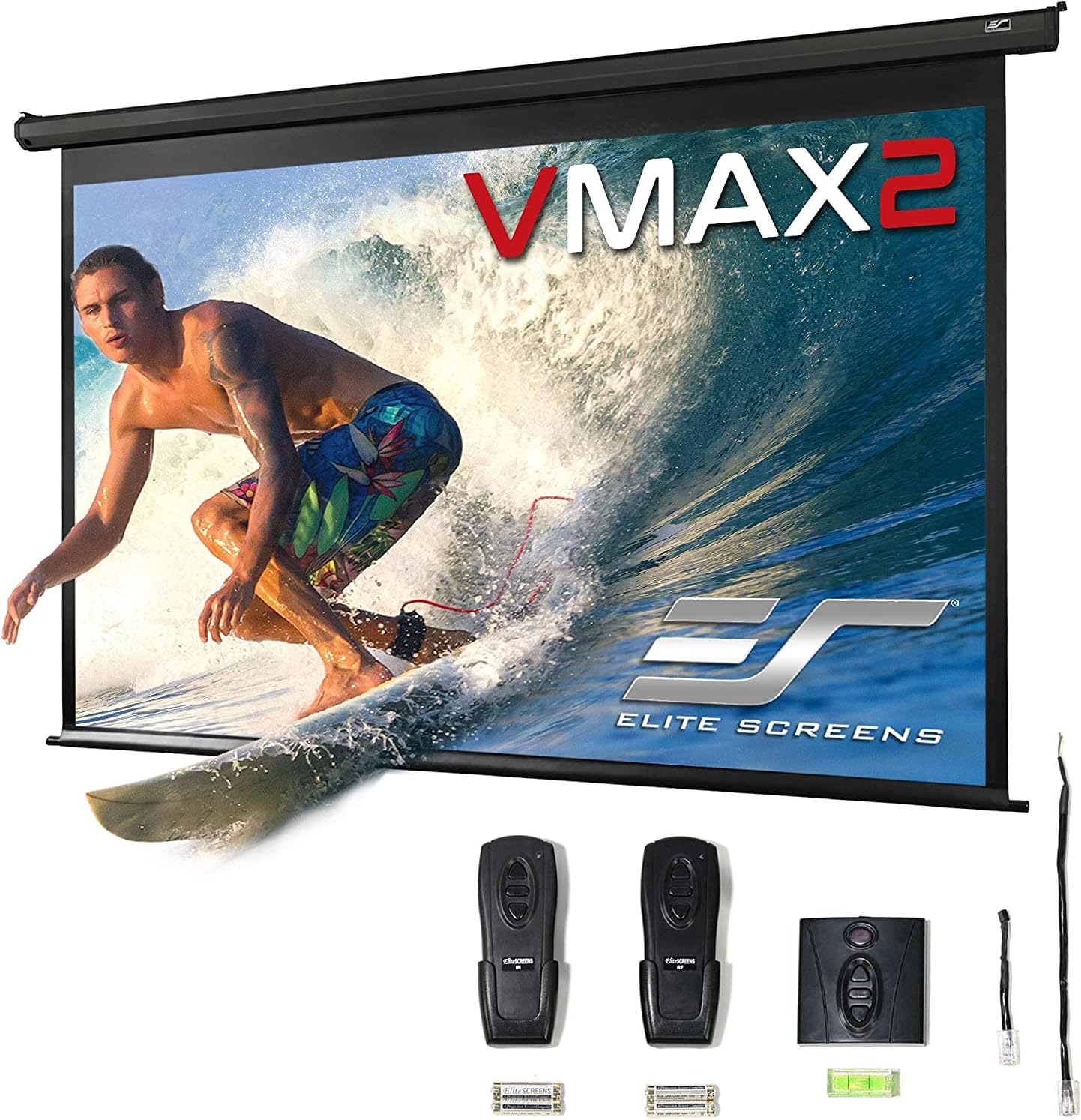 Amazon.com: Elite Screens VMAX2, 100-inch 16:9, Wall Ceiling Electric ...