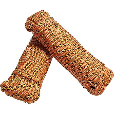 Green Home Seil 8 mm 40 m - 2 Stück-Set - Polypropylenseil PP ...