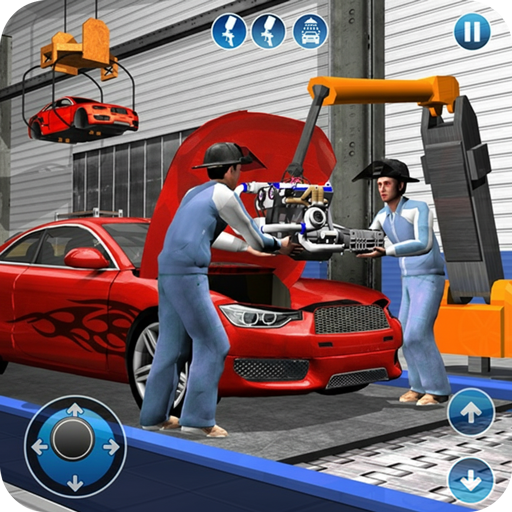 Sports Car Factory Builder 3D: Auto Mechanic Workshop & Super Car ...