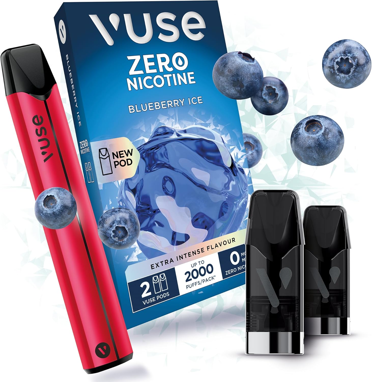 Vuse Pro Vape Kit, Slim Design, Fast Charging, Splash-Resistant ...