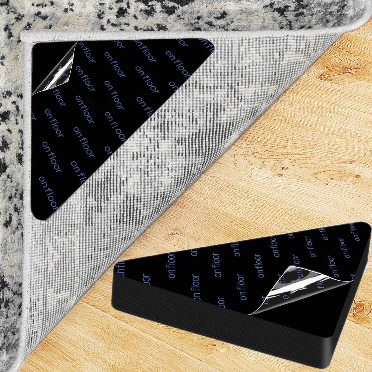 Amazon.com: Rug Mat, Rug Pad Gripper, Double Sided Non-Slip Rug Pads ...